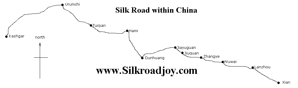 Silk Road Map
